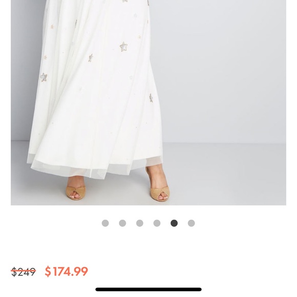 Modcloth | Dresses | Modcloth Sequin Star Maxi Dress U See The Stars ...